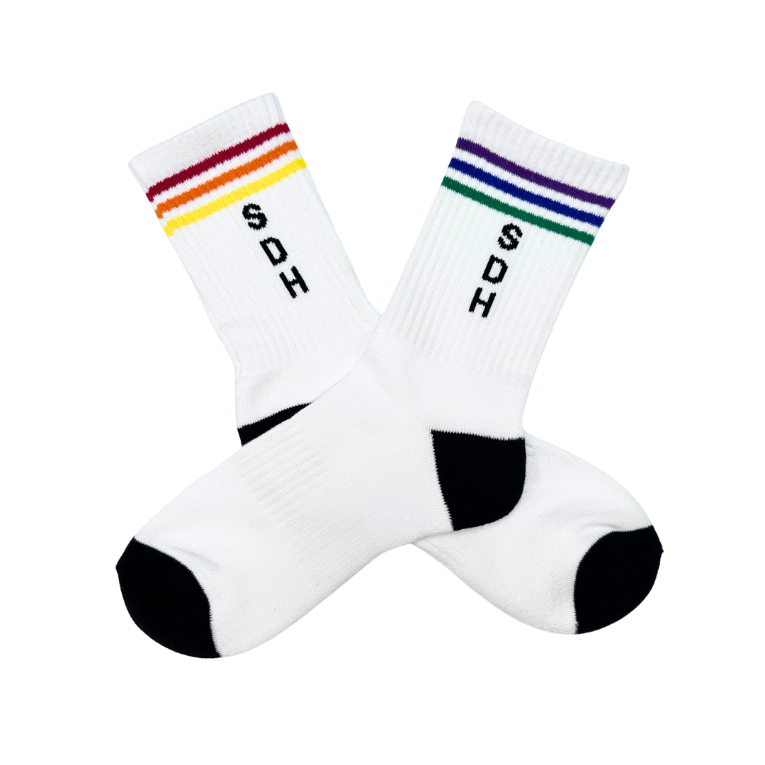 SDH Team Socks | Trans Pride Socks | Non-Binary Pride Socks | Trans Apparel | Sock Drawer Heroes