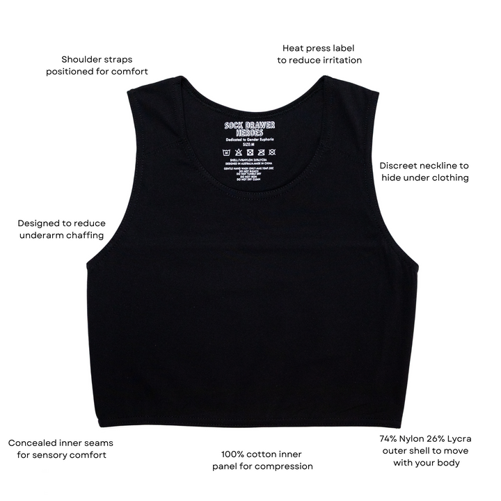 Transgender FTM Chest Binders Buy Online Australia and New Zealand ...