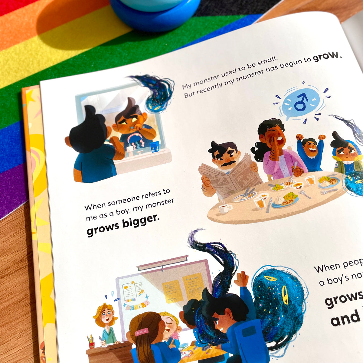 Me and My Dysphoria Monster – Sock Drawer Heroes